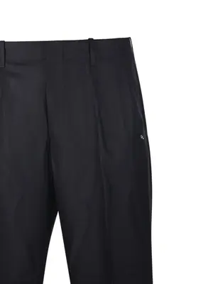 Our Legacy Pleated Front Fold Trousers - Black