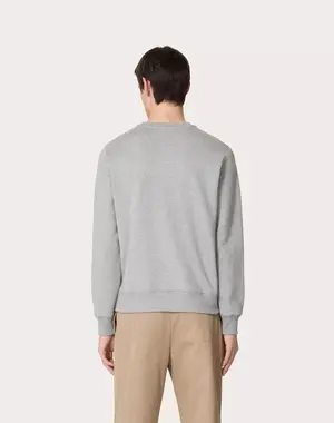Valentino Garavani Crewneck Sweatshirt With Logo Print