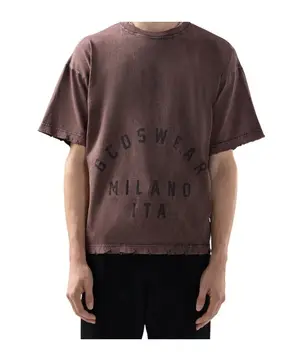 Gcds Distressed-effect Graphic-print T-shirt
