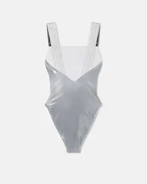 Versace Metallic One-piece Swimsuit