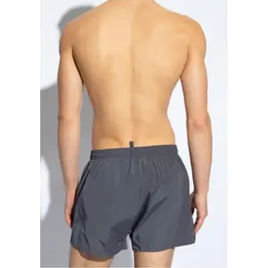Dsquared2 Monogrammed Logo Swimming Trunks - Grey