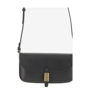 Pinko Logo Detailed Crossbody Bag - Black