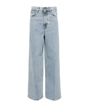 TOTEME High-waisted Straight-leg Jeans