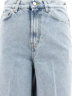 TOTEME High-waisted Straight-leg Jeans