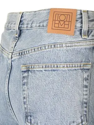 TOTEME High-waisted Straight-leg Jeans