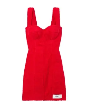 Dolce & Gabbana Logo Towel-finish Mini Dress