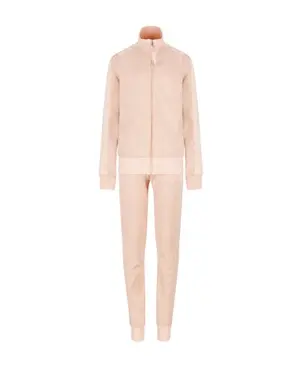 Fendi Rama Tracksuit Set With Embossed Ff Pattern - Pink