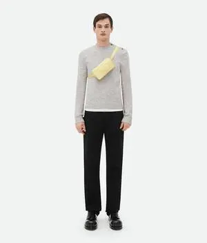 Bottega Veneta Emblem Woven Waist Bag