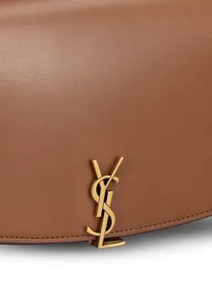 Saint Laurent Leather Shoulder Bag - Brown