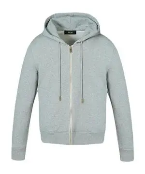 Mcm Zip-up Hooded Casual Jacket