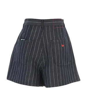 Emporio Armani Striped High-waisted Shorts