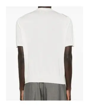 Studio Nicholson Short-sleeved Polo Shirt - White