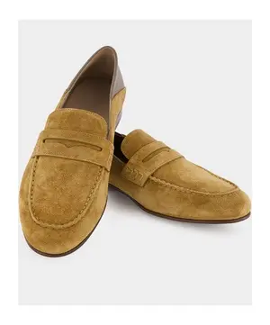 Manolo Blahnik Round Toe Loafers