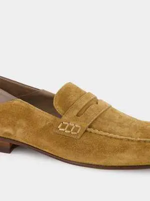 Manolo Blahnik Round Toe Loafers