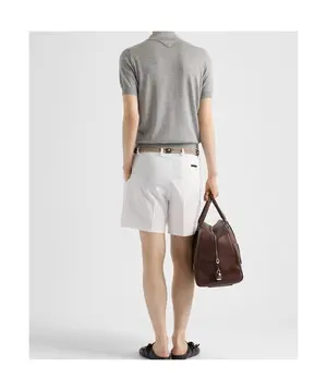 Prada Cashmere And Silk Polo Shirt