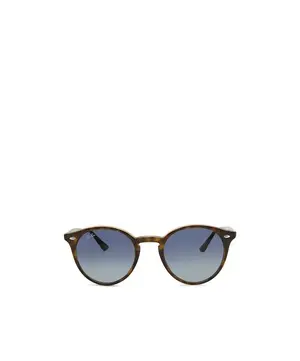 Ray-ban Tortoiseshell Round-frame Sunglasses - Multicolor