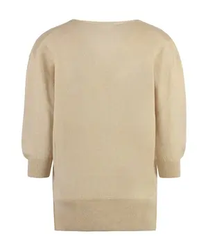 Agnona Cashmere Blend Knit Sweater
