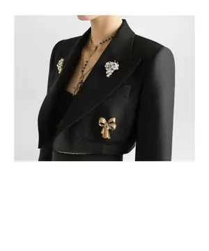 Dolce & Gabbana Embellished Cropped Jacket