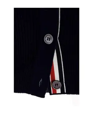 Thom Browne 4-bar V-neck Cardigan