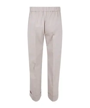 D.exterior Tailored Straight-leg Pants - White