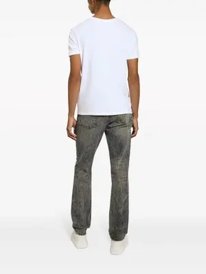 Dolce & Gabbana Distressed Slim-cut Jeans