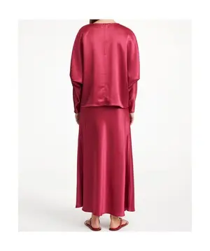BY MALENE BIRGER Long Sleeve U-neck Top