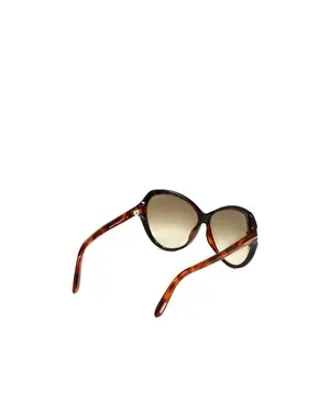 TOM FORD Cat Eye Sunglasses - Nude