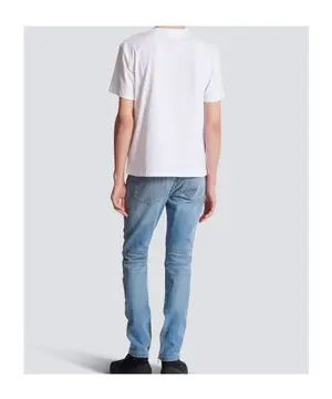Balmain Small Stamp Printed T-shirt