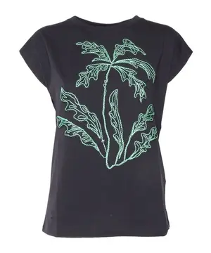 Ermanno Scervino Short Sleeve Embroidered T-shirt