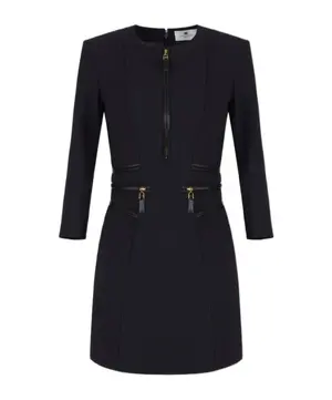 Elisabetta Franchi Zip Up Cocktail Dresses