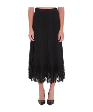 Dolce & Gabbana Lace-trim Midi Skirt
