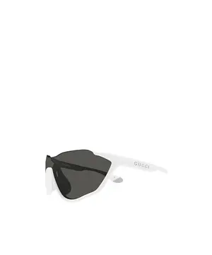 Gucci Mask-shaped Sunglasses - White