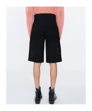 Séfr Textured Cutout Shorts