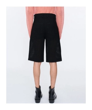 Séfr Textured Cutout Shorts