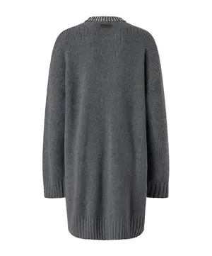 Pinko Embellished Crewneck Knit Mini Dress