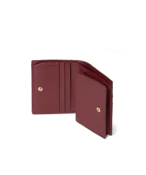 Gucci Gg Marmont Card Case Wallet - Red