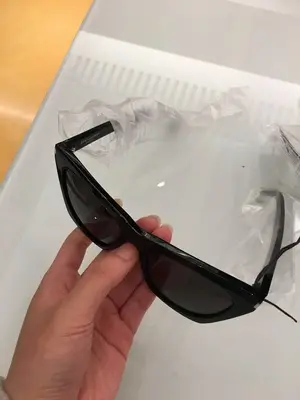 Saint Laurent Kate Cat-eye Sunglasses - Black