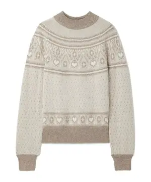 Khaite Fair Isle Cashmere Sweater - No