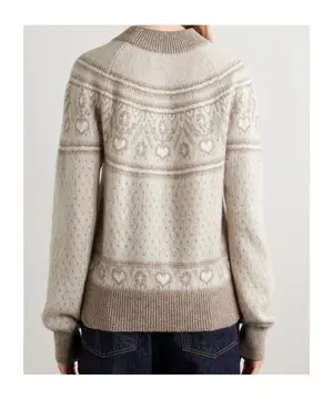 Khaite Fair Isle Cashmere Sweater - No