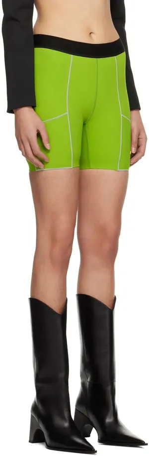 Coperni Elastic Waist Shorts - Nude
