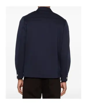 Eleventy Pocket Button Shirt