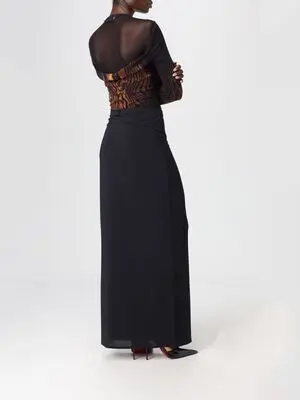 JEAN PAUL GAULTIER Double Layer Wood-print Bodysuit