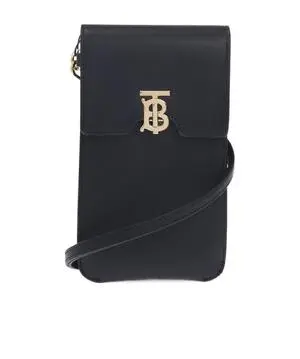 Burberry Tb-plaque Double-pouch Wallet