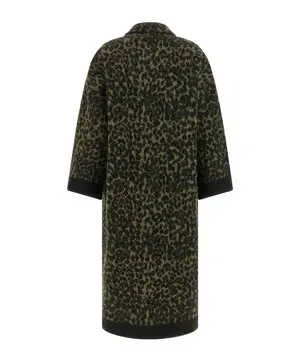 NUDE Animal Print Long Coat
