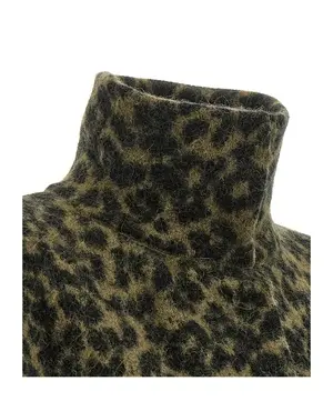 NUDE Animal Print Long Coat
