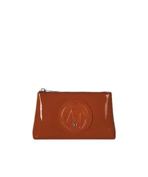 Emporio Armani Logo Wallet - Brown