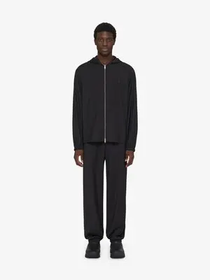 Givenchy 4g Plaque Zip-up Hoodie