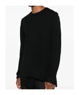 Comme Des Garçons Asymmetrical Hem Layered Jumper