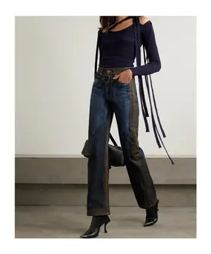 Y/project High-waisted Illusion Jeans