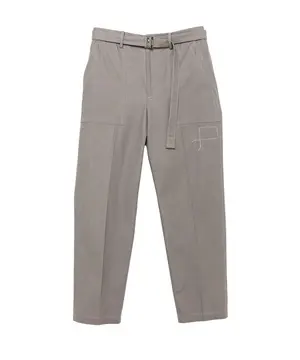 Sacai Zip Up Bottoms For Men